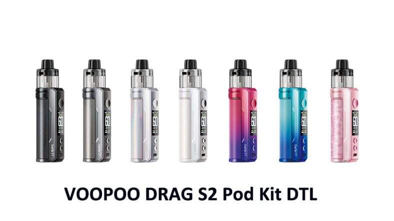 Introducing the VOOPOO DRAG S2 Pod Kit: dual styles of Vape