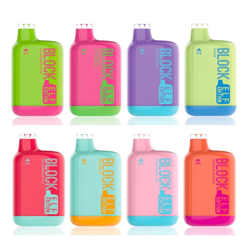 Block Elf Bar Edition 6000 Puffs Disposable Vape - Vape Prices