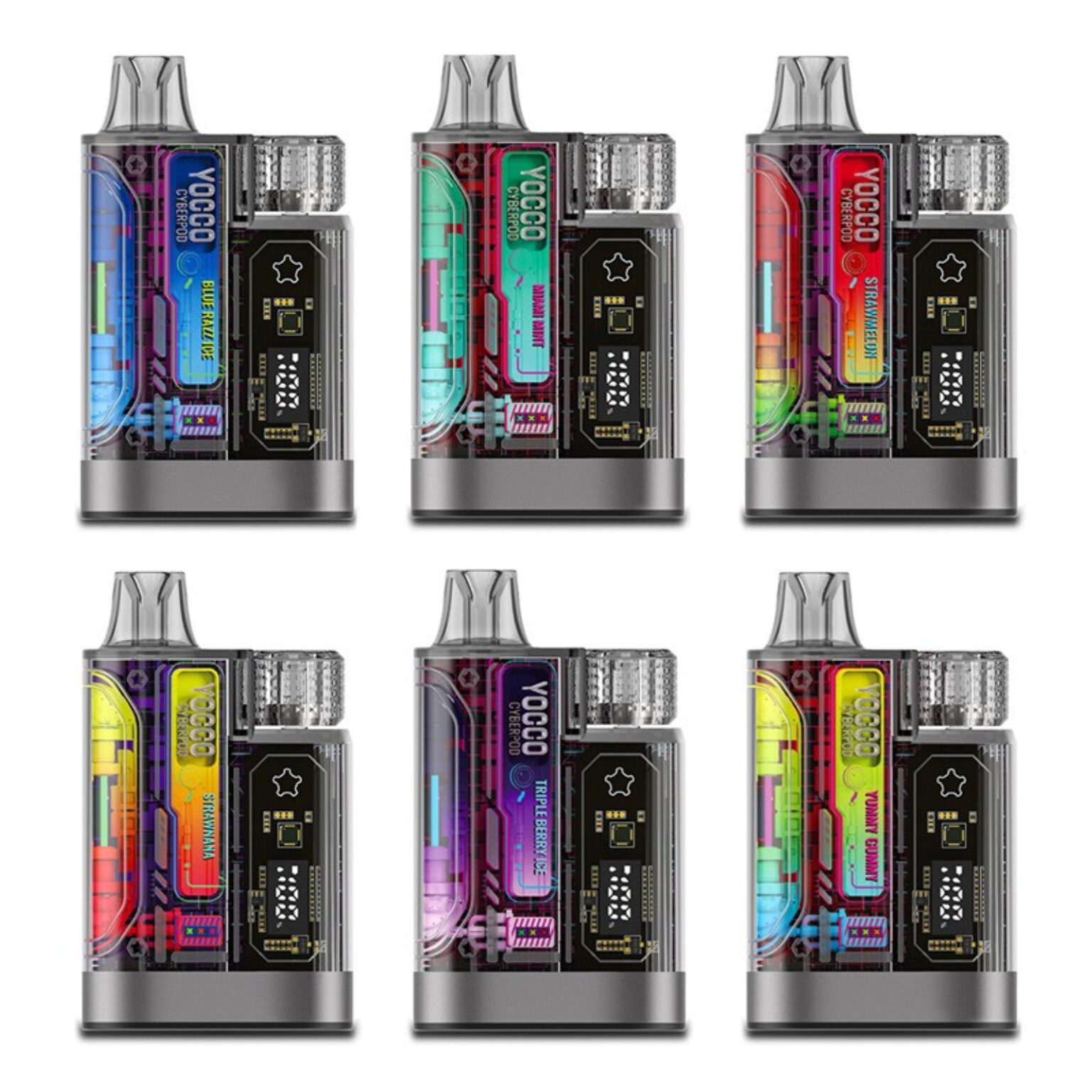 YOCCO Cyberpod 12000 Puffs Disposable Vape - Vape Prices