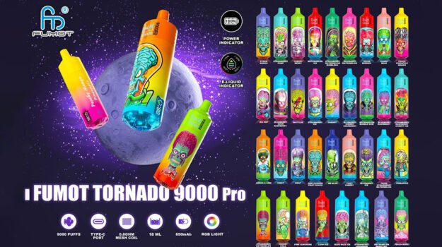 Fumot Randm Tornado 9000 Pro Disposable Vape 9000 Puffs - Vape Prices