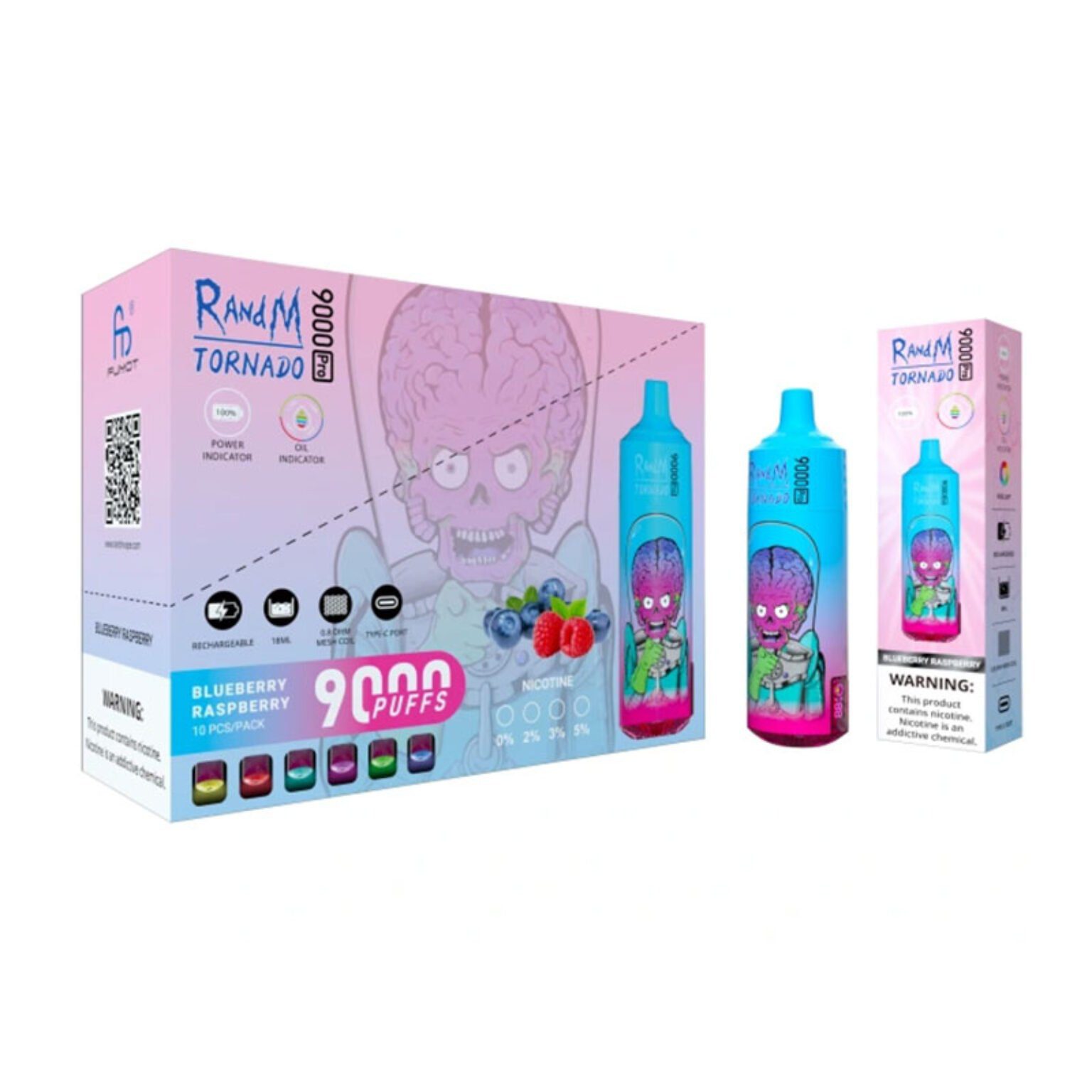 Fumot Randm Tornado 9000 Pro Disposable Vape 9000 Puffs - Vape Prices
