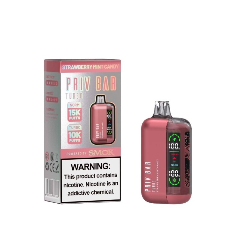 SMOK Priv Bar Turbo 15000 Disposable Vape - Vape Prices