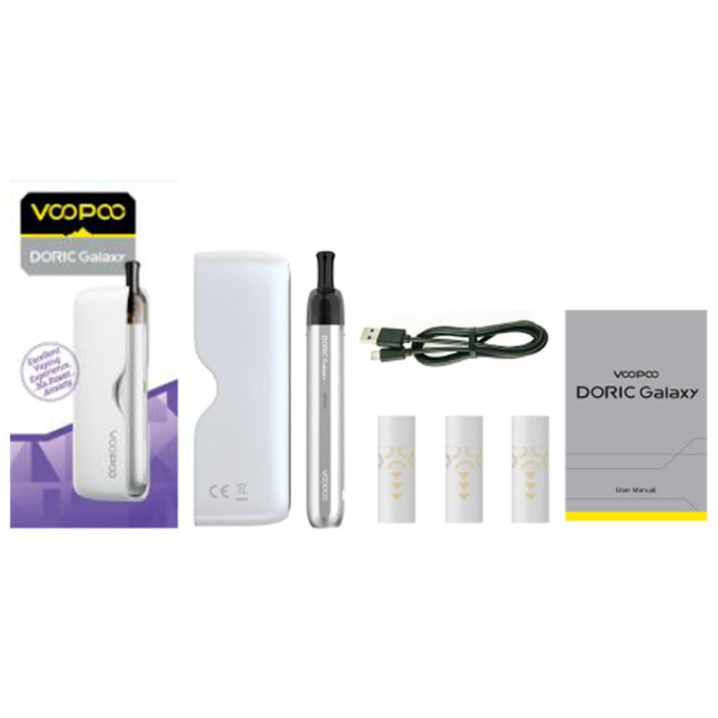 Voopoo Doric Galaxy Pod System Kit with PCC Box - Vape Prices