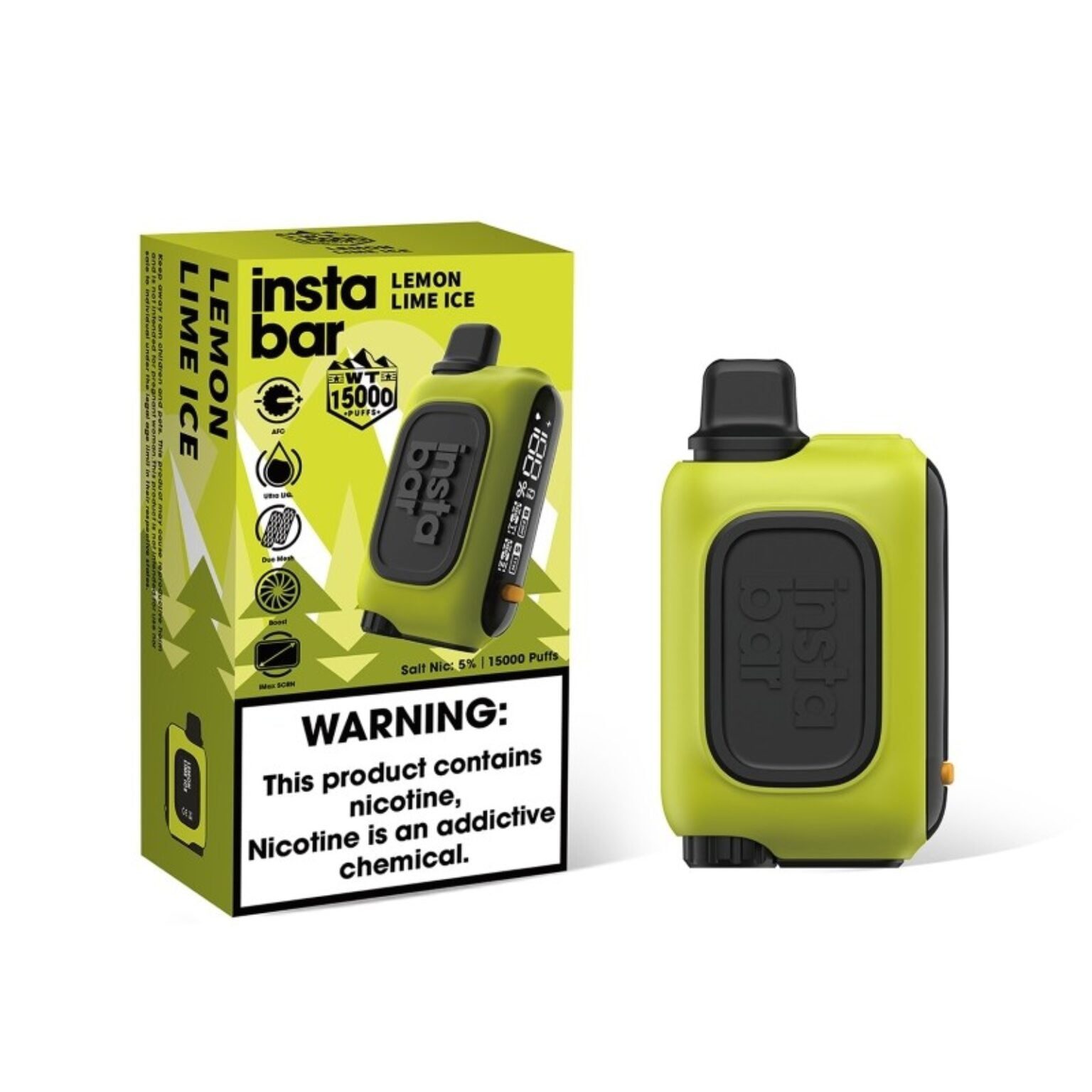 InstaBar WT15000 Disposable Vape 15000 Puffs - Vape Prices