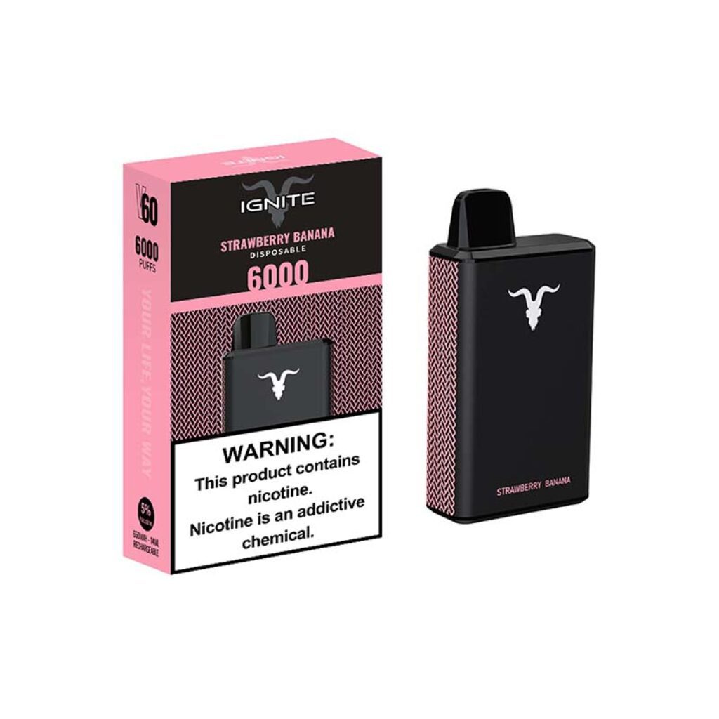 IGNITE V60 Disposable Vape 6000 Puffs - Vape Prices
