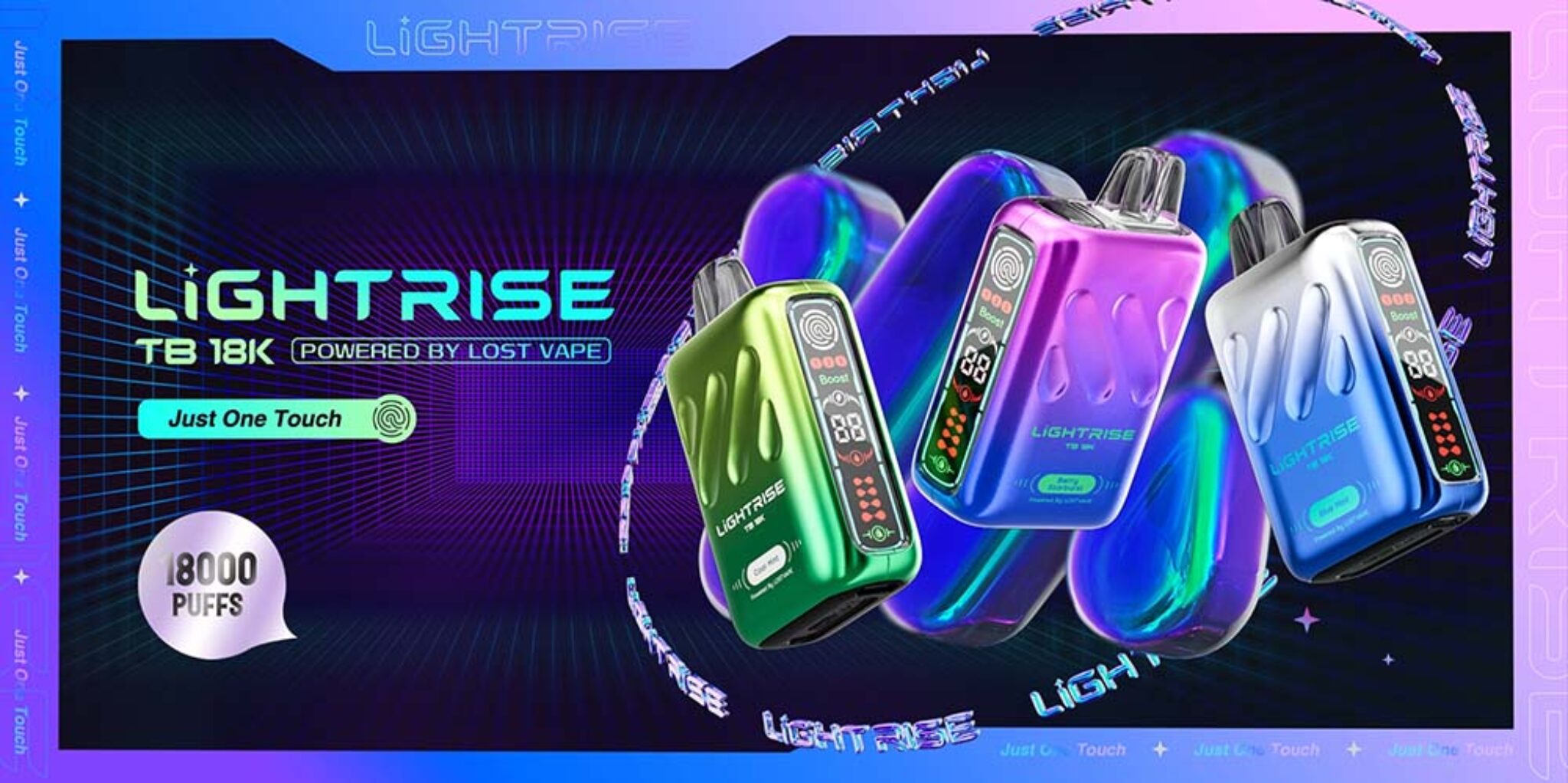 Lost Vape LightRise TB 18K Disposable Vape 18000 Puffs - Vape Prices