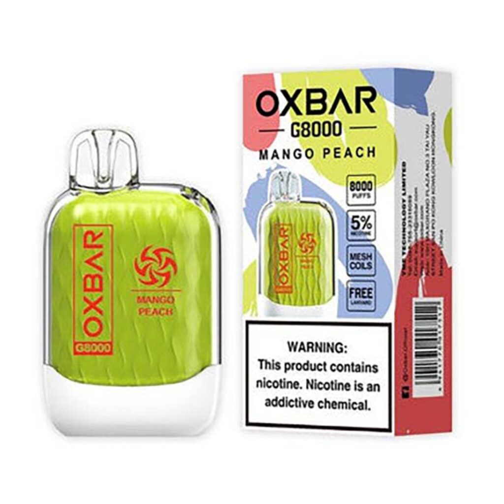 OXBAR G8000 Disposable Vape 8000 Puffs - Vape Prices