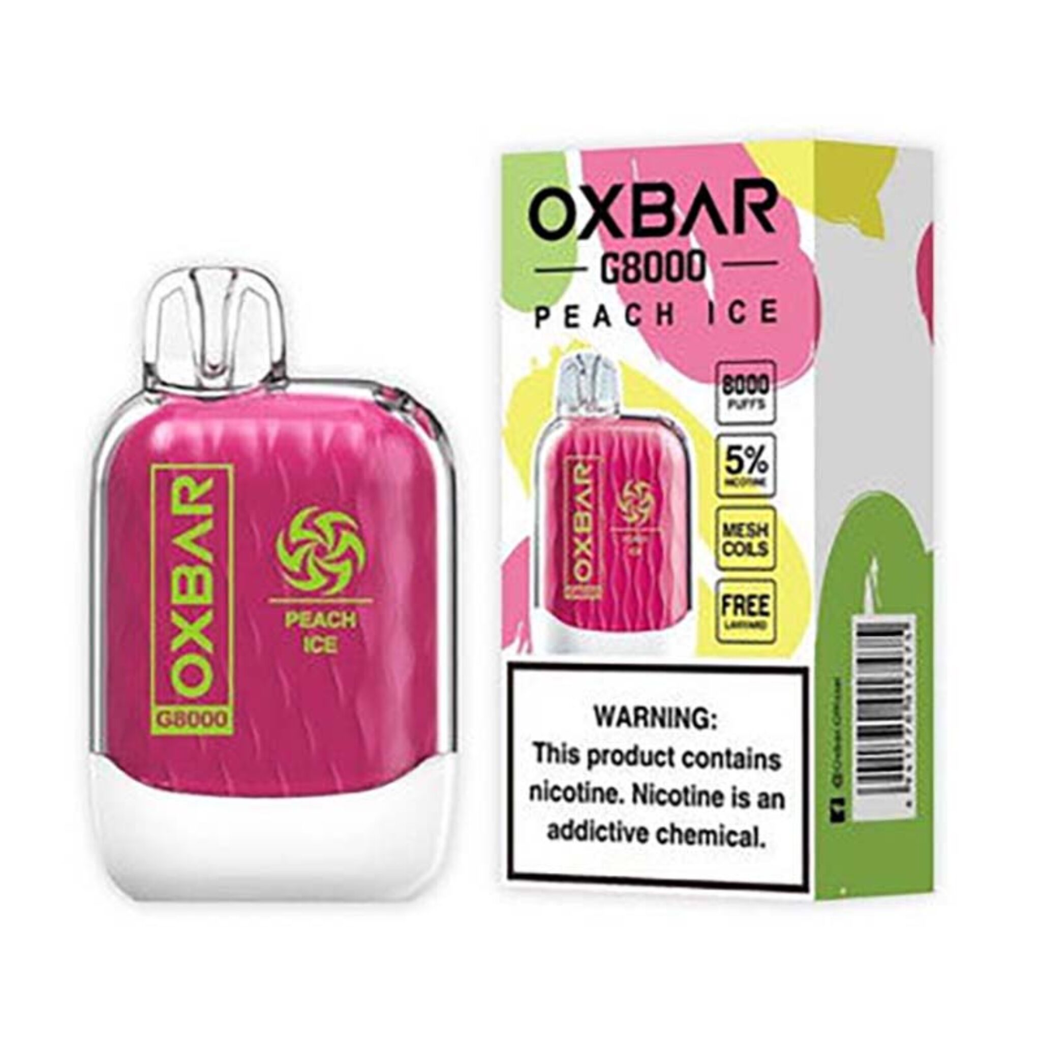 OXBAR G8000 Disposable Vape 8000 Puffs - Vape Prices