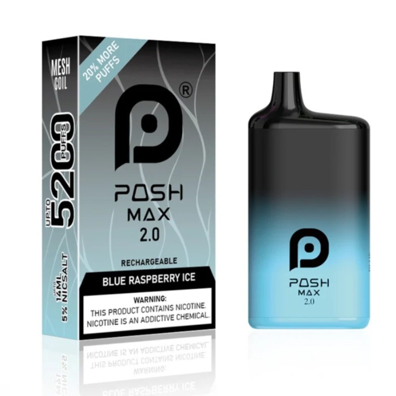 Posh MAX 2.0 5200 Puffs Disposable Vape - Vape Prices Posh MAX 2.0 5200 Puffs Disposable Vape - Vape Prices