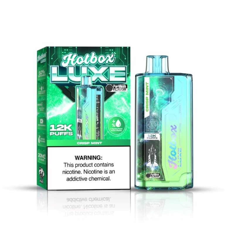 Puff Hotbox Luxe 12K Disposable Vape 12000 Puffs - Vape Prices