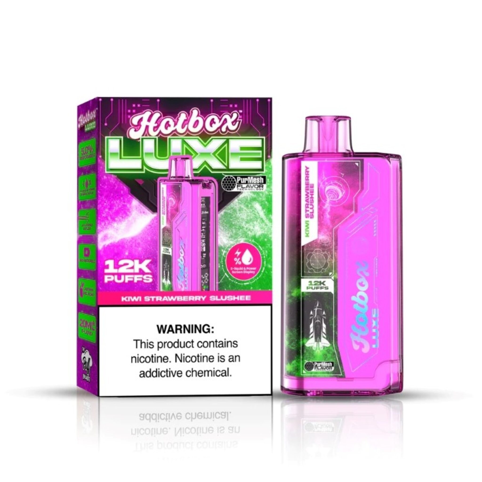 Puff Hotbox Luxe 12K Disposable Vape 12000 Puffs - Vape Prices