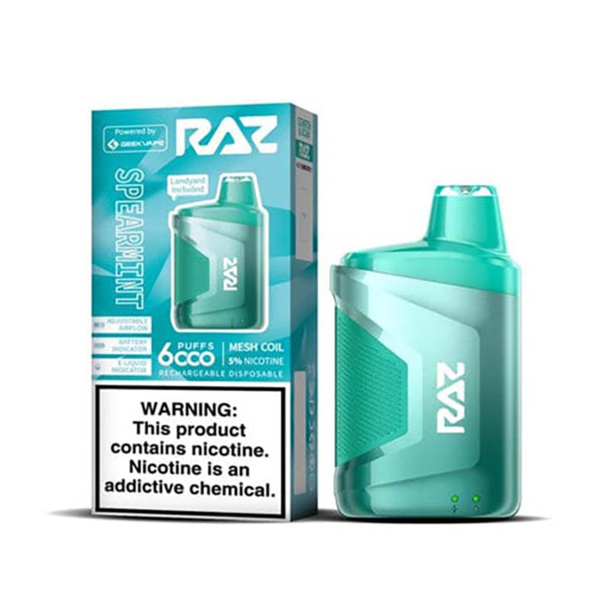 RAZ CA6000 Disposable Vape 6000 Puffs - Vape Prices