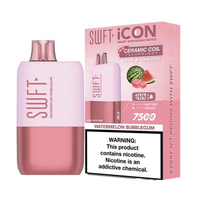 SWFT Icon 7500 Puffs Smart Display Disposable Vape - Vape Prices