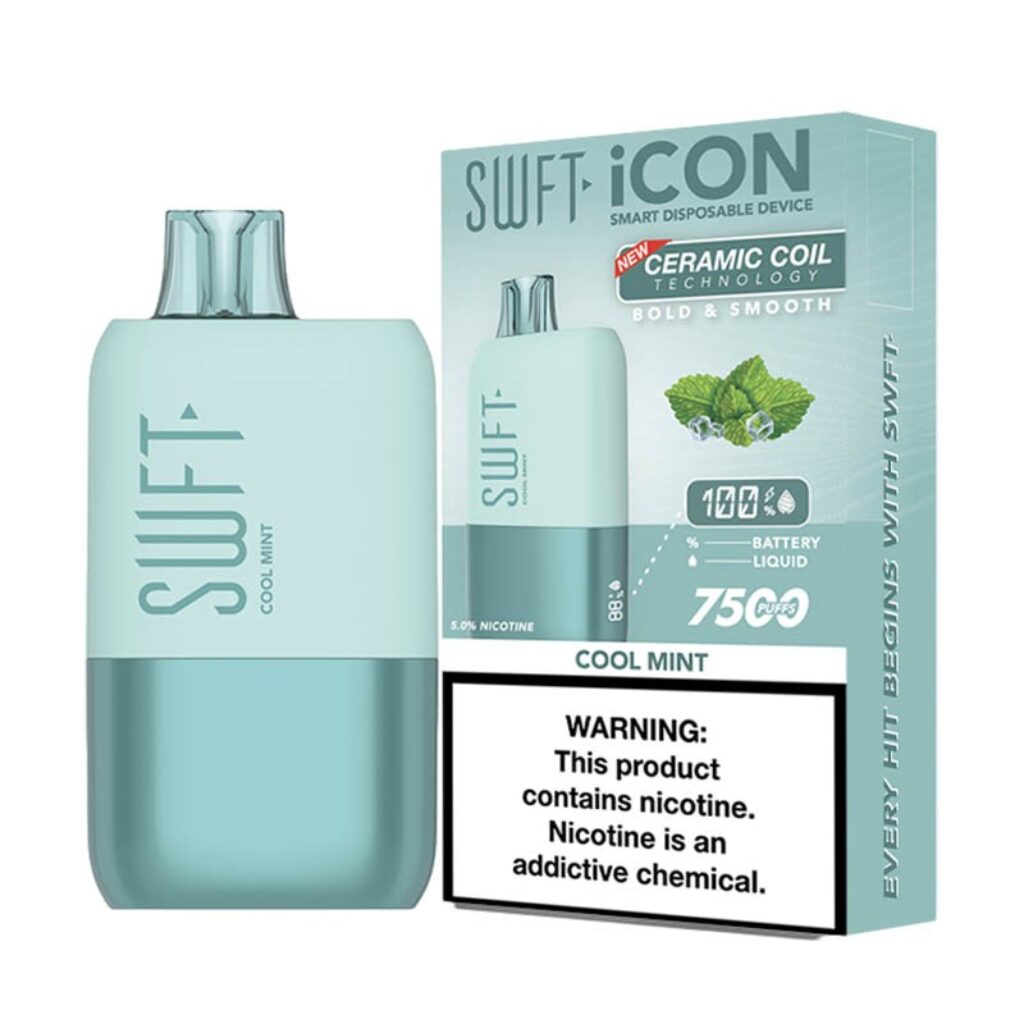 SWFT Icon 7500 Puffs Smart Display Disposable Vape - Vape Prices