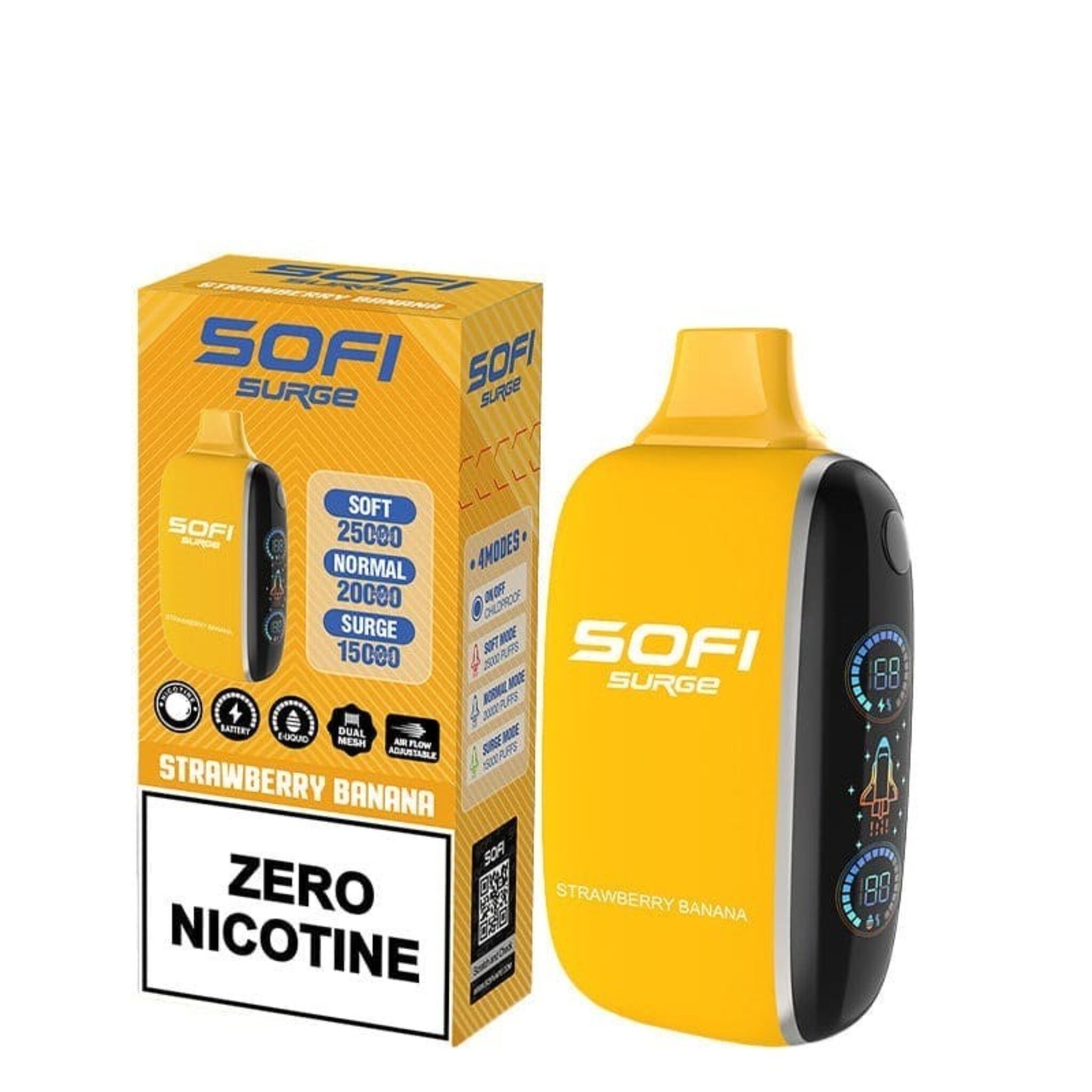 Sofi Surge Zero Nicotine 25000 Disposable Vape - Vape Prices