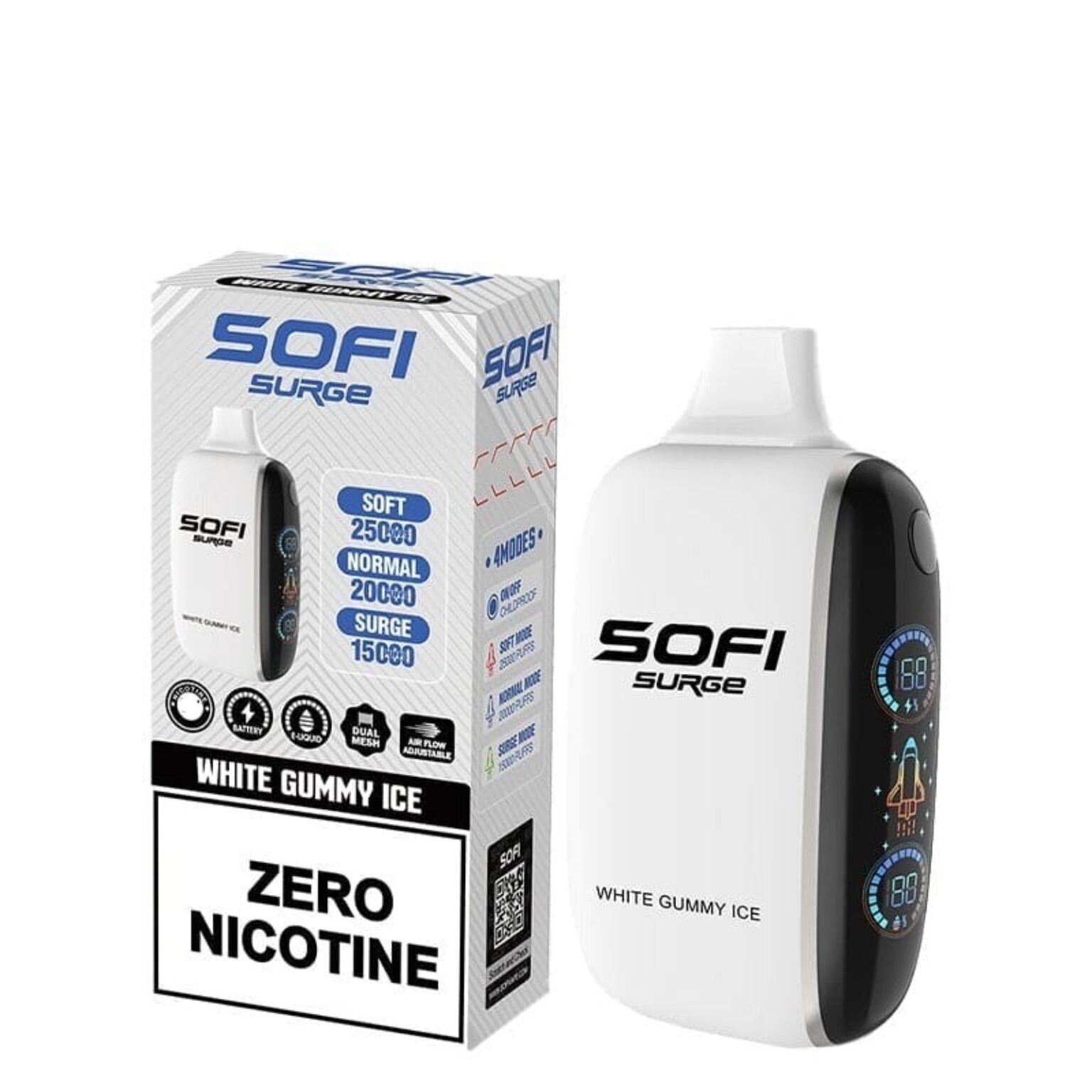 Sofi Surge Zero Nicotine 25000 Disposable Vape - Vape Prices
