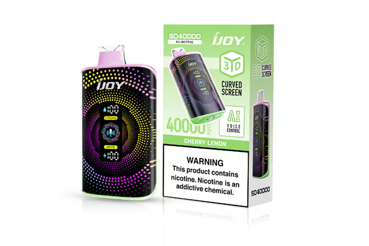 iJOY SD40000一次性电子烟评测：电子烟技术新标杆