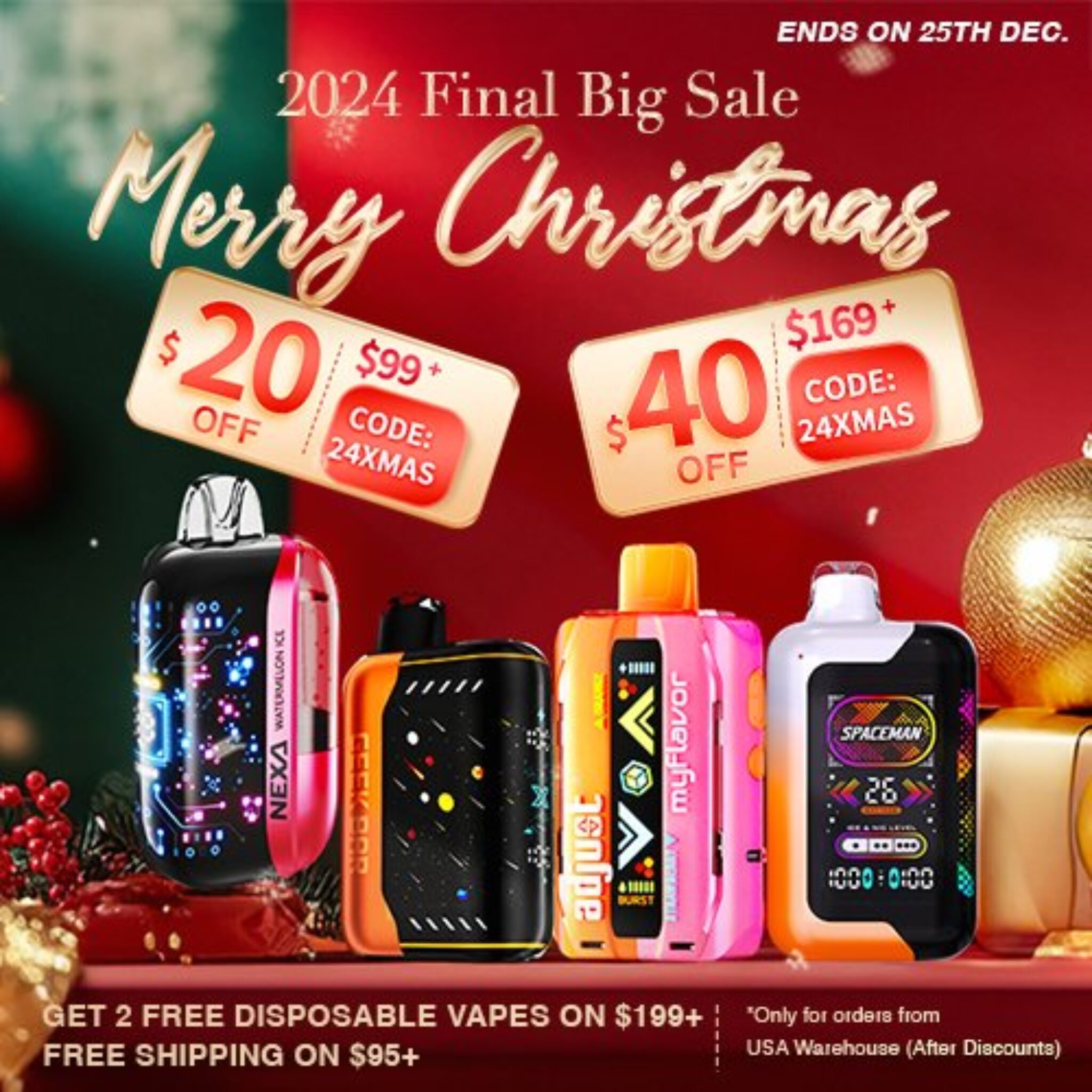 🎄 Merry Christmas from Vapesourcing! 🎄