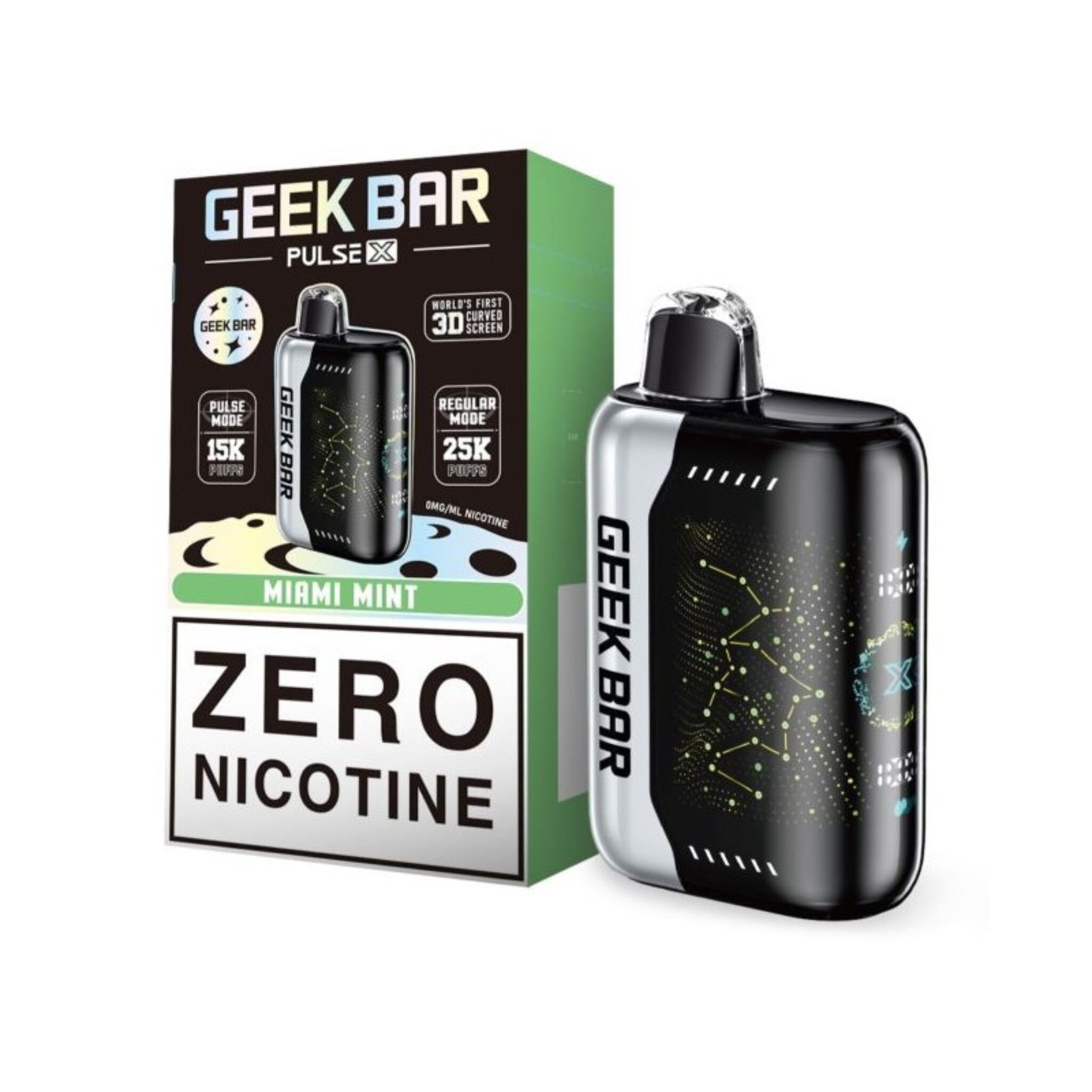 Geek Bar Pulse X 25K Zero Nicotine Disposable Vape - Vape Prices