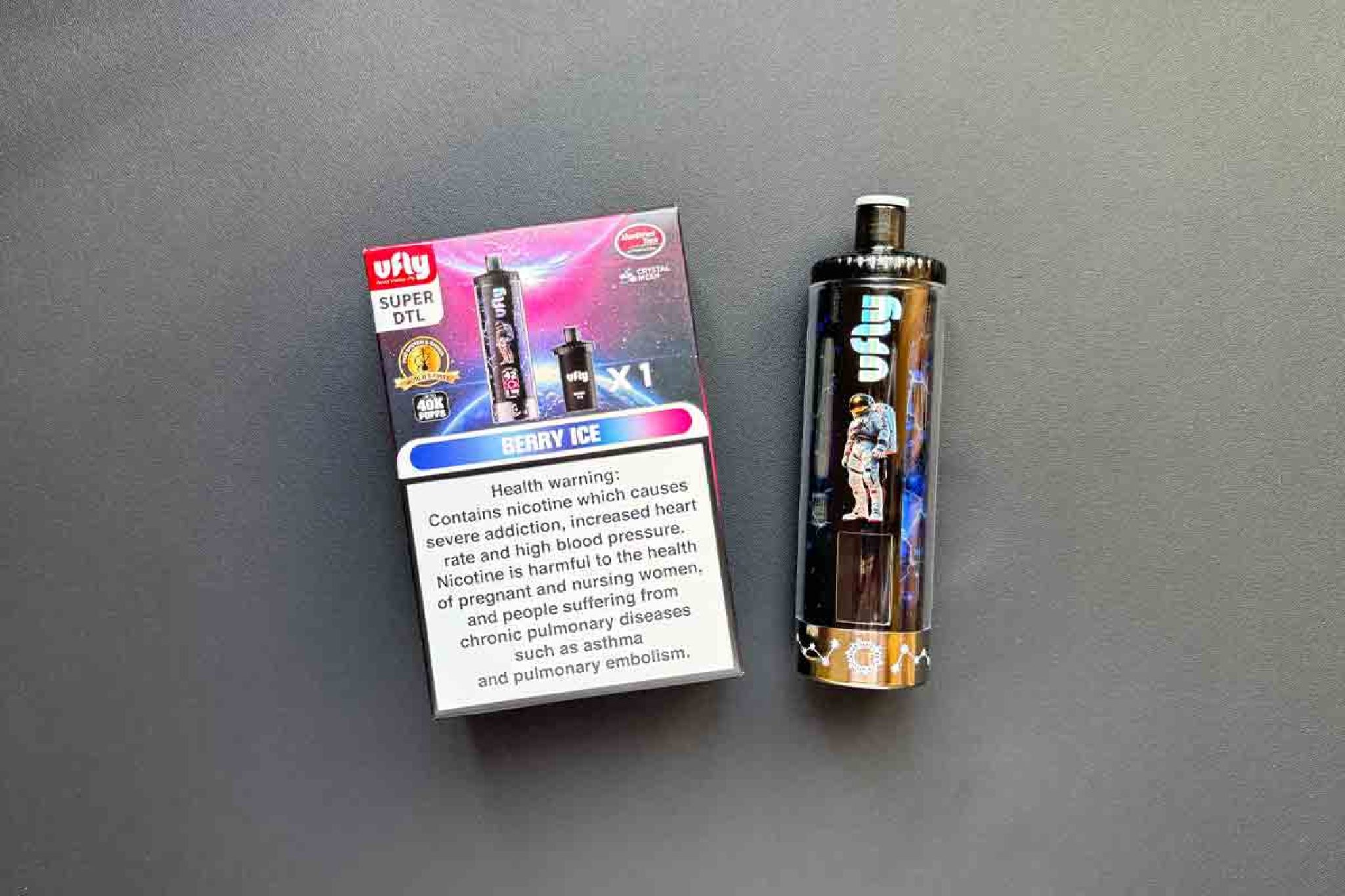 VFLY SUPER DTL 40K Pod System Vape Review: Great Hookah Product