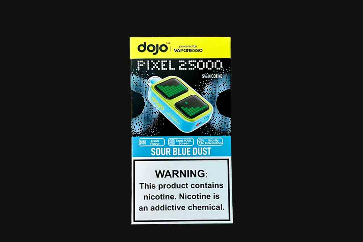 DOJO PIXEL 25K Vape Review – A Retro-Futuristic, Flavor-Packed Experience